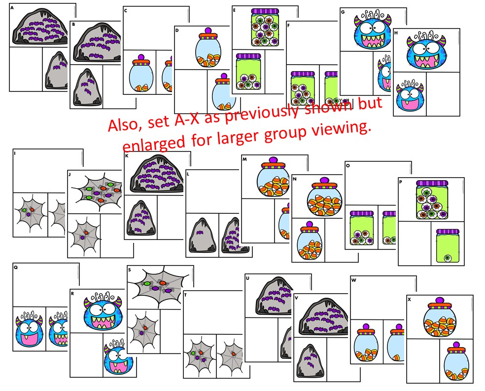 Halloween Addition Part Part Whole Flashcards | Made By Teachers