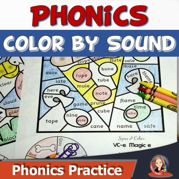 Phonics Games and Activities to Color by Sound - Made By Teachers
