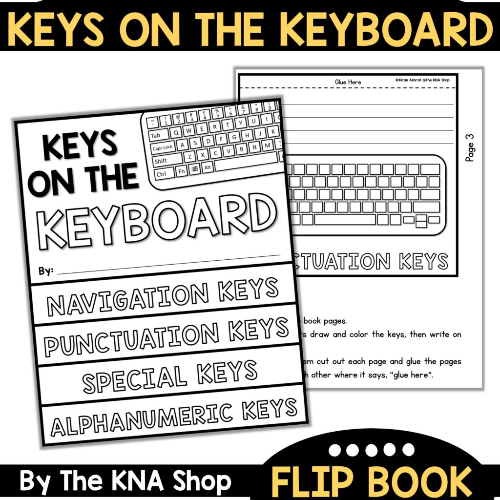 Chromebook Build a Keyboard Parts of Computer - Made By Teachers