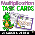 Multiplication Task Cards | Facts 2's to 12's - Made By Teachers