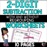 2-Digit Subtraction With and Without Regrouping - Made By Teachers