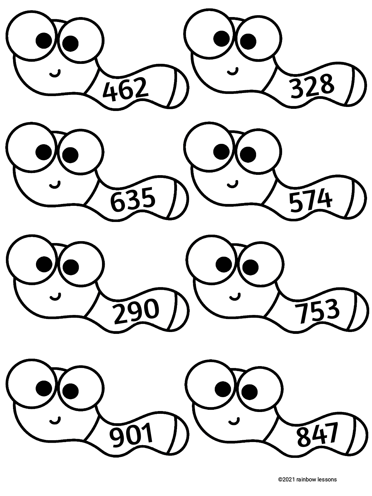 Fall Place Value Craft | Place Value Craftivity - Made By Teachers