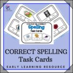 SPELLING Task Cards - Colour the Correct Spelling | Made By Teachers