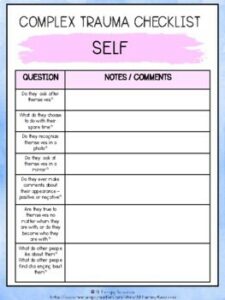 Complex Trauma Questions - Counseling Intake Tool | Made By Teachers