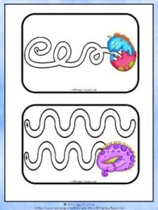 SPANISH VERSION Pre-writing Tracing Task Cards - Made By Teachers