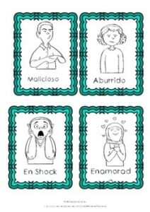 SPANISH VERSION Feelings & Emotions Cards | Made By Teachers