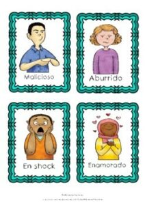 SPANISH VERSION Feelings & Emotions Cards - Made By Teachers