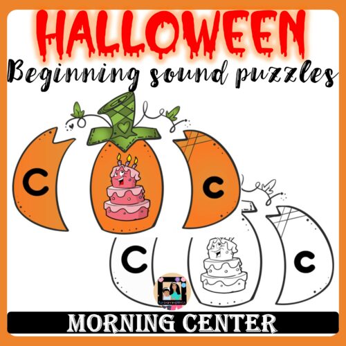 Build a Pumpkin Alphabet Beginning Sound Match - Made By Teachers