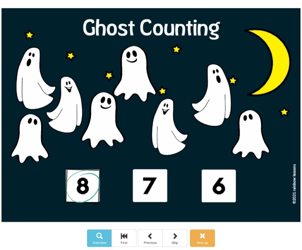 Halloween Numbers 1-20 Boom Cards | Counting 1-20 - Made By Teachers