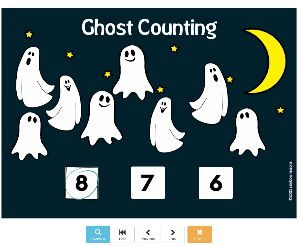 Halloween Numbers 1-20 Boom Cards | Counting 1-20 - Made By Teachers