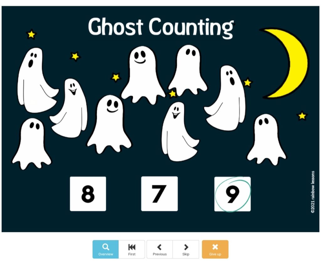 Halloween Numbers 1-20 Boom Cards | Counting 1-20 - Made By Teachers