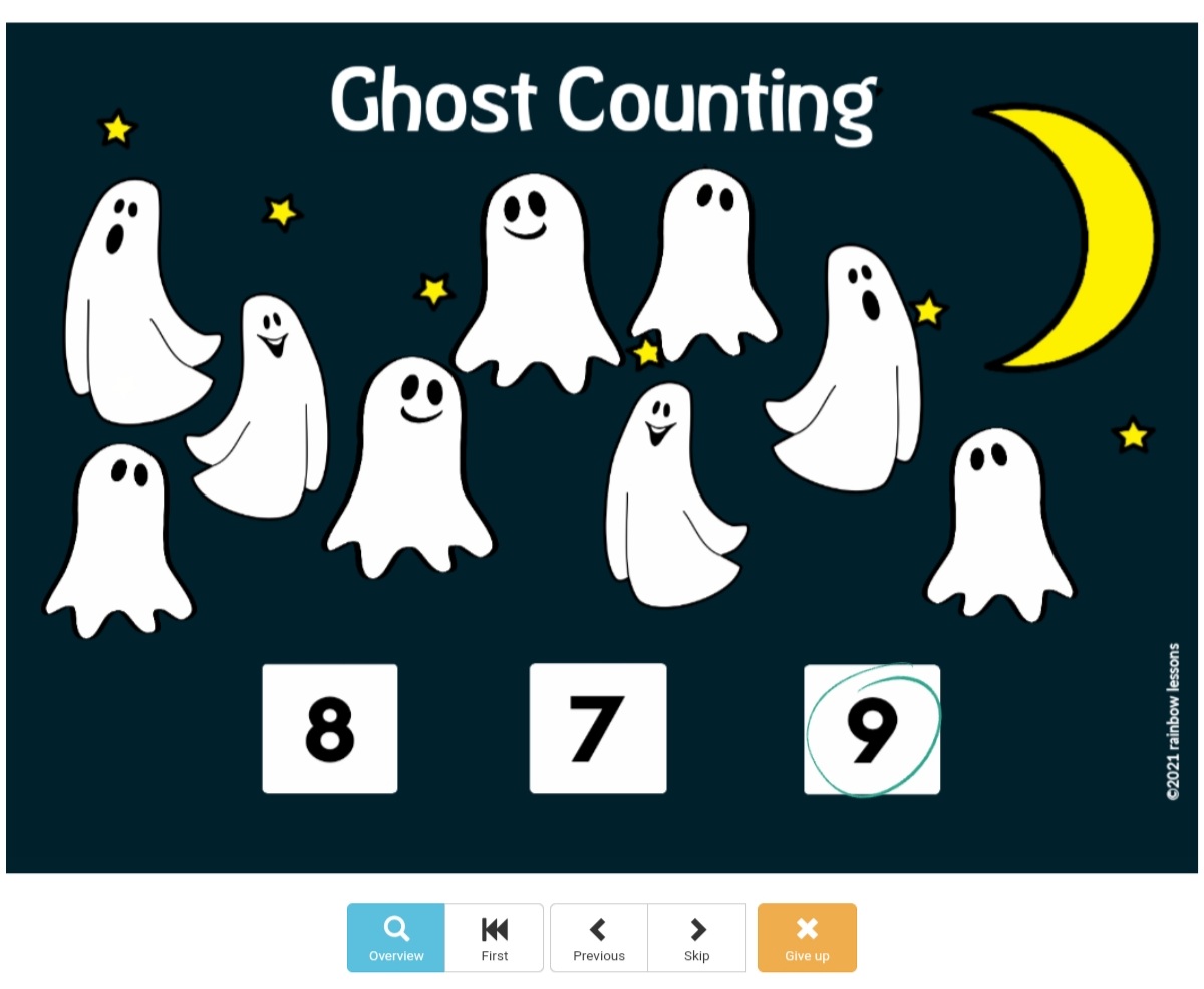 Halloween Numbers 1-20 Boom Cards | Counting 1-20 - Made By Teachers