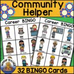 Community Helpers or Career BINGO - Made By Teachers