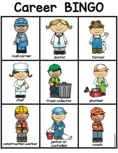 Community Helpers or Career BINGO | Made By Teachers