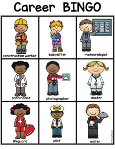 Community Helpers or Career BINGO | Made By Teachers