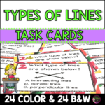 Types of Lines Task Cards | Made By Teachers