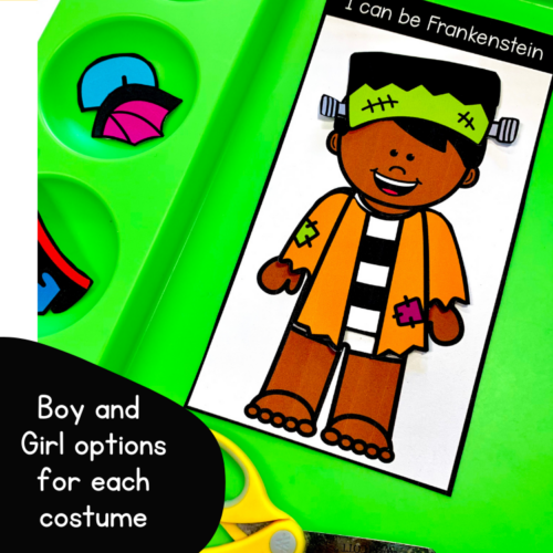 Dress Up Halloween Costume Dramatic Play Craftivit - Made By Teachers