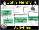 John Henry Activity Sheets | Print and Go! - Made By Teachers