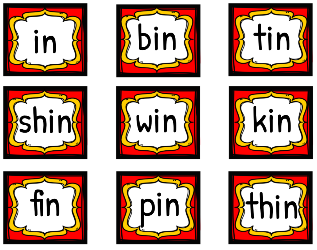 Word Family Flashcards! - Made By Teachers