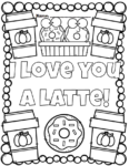 Fall Pumpkin Coloring Activities! Donuts & Coffee | Made By Teachers
