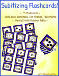 Subitizing Cards! Mental Math Number Talks | Made By Teachers