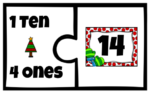 Place Value Puzzle Activities! Winter Christmas | Made By Teachers