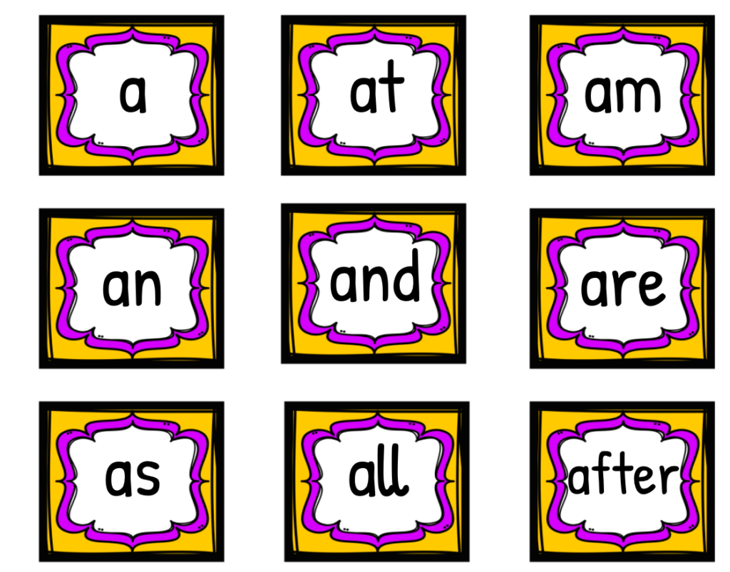 Sight Words High Frequency Flashcards! - Made By Teachers