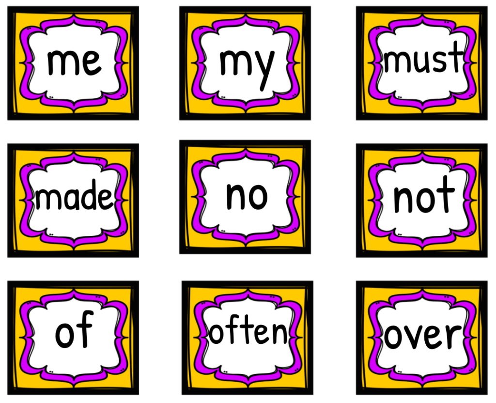 Sight Words High Frequency Flashcards! - Made By Teachers