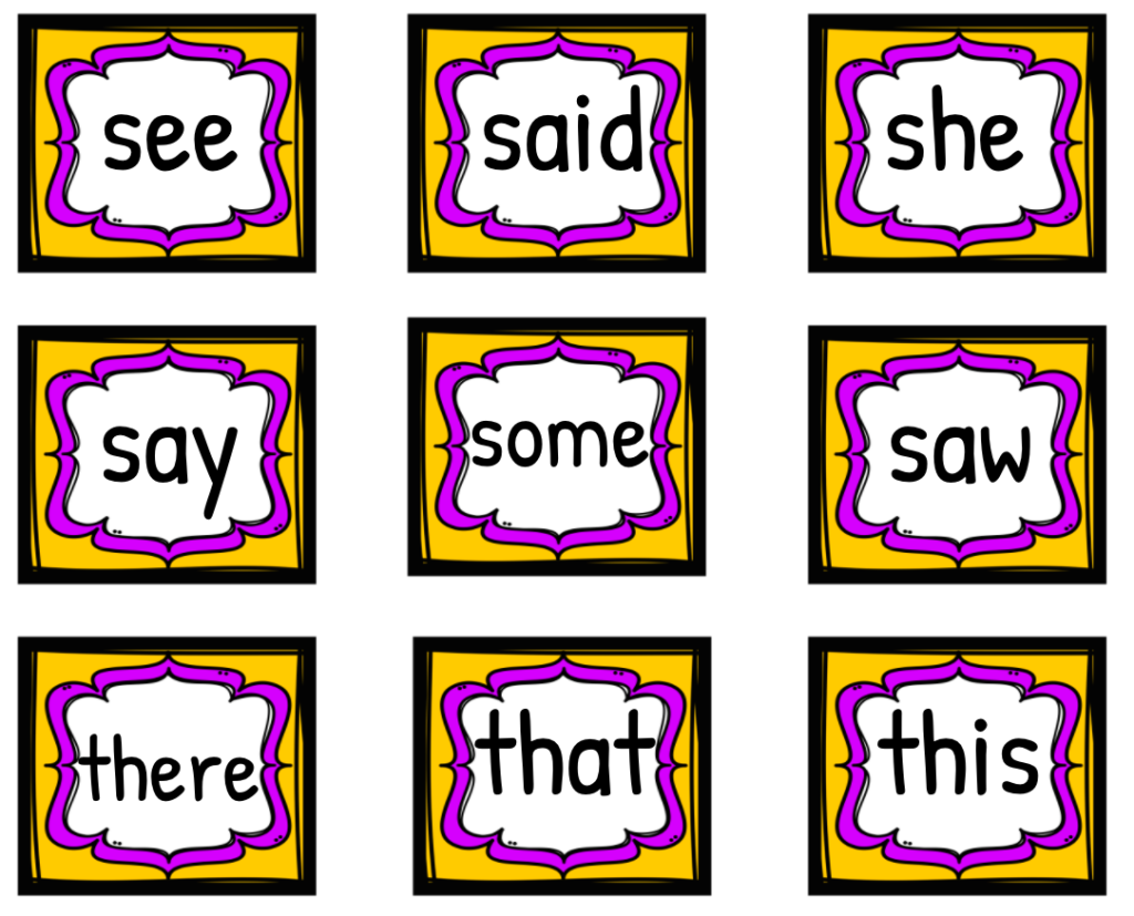 Sight Words High Frequency Flashcards! - Made By Teachers