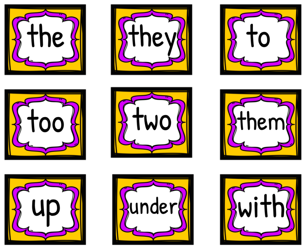 Sight Words High Frequency Flashcards! - Made By Teachers