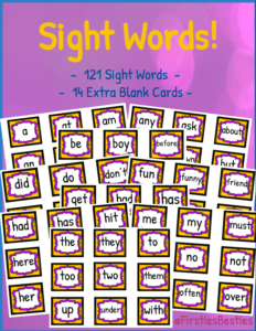 Sight Words High Frequency Flashcards! - Made By Teachers