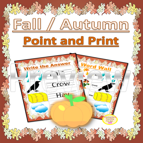 Fall Writing Activities for Kindergarten 1st grade | Made By Teachers