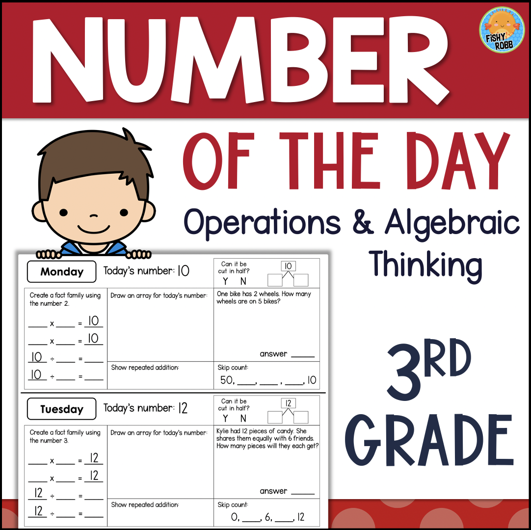 Number Of The Day Worksheet