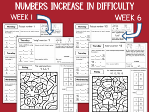 Grade 3 NUMBER OF THE DAY Worksheets - Made By Teachers