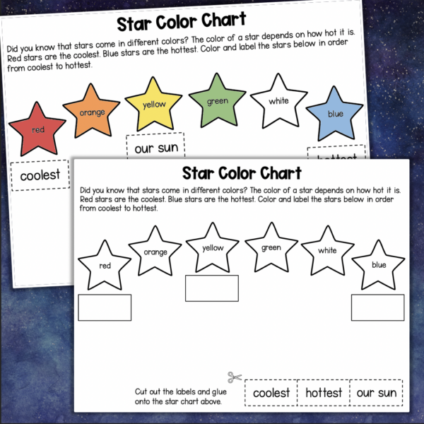 The Sun and Stars Science Activities Task Cards | Made By Teachers