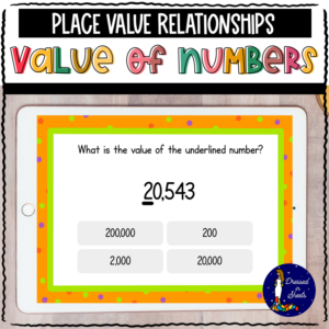 Place Value Relationships: Value of Numbers - Made By Teachers