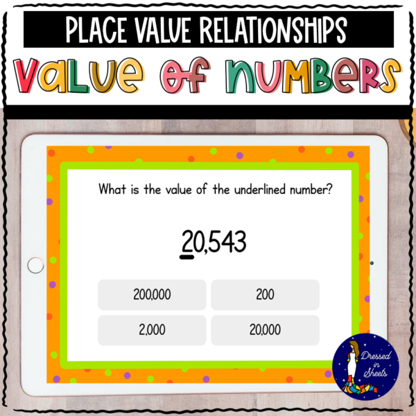 Place Value Relationships: Value of Numbers - Made By Teachers