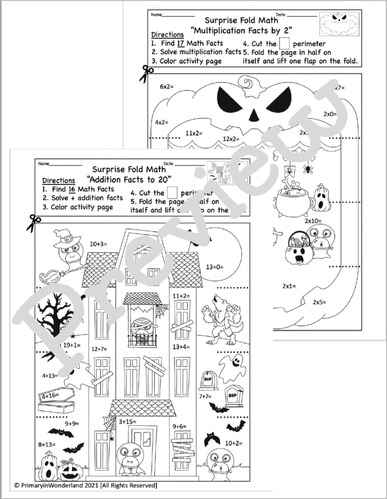 Printable Coloring Math Page | Made By Teachers