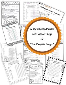 The Pumpkin Prayer Activity Pack 2 - Made By Teachers