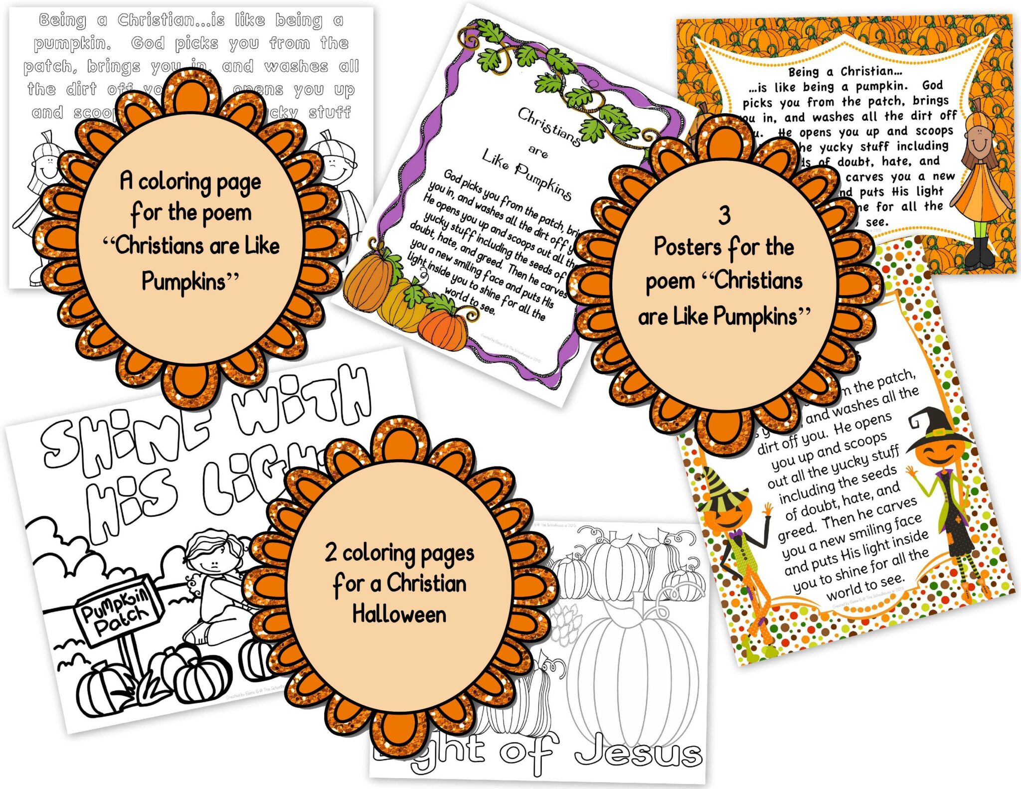 The Pumpkin Prayer Activity Pack | Made By Teachers