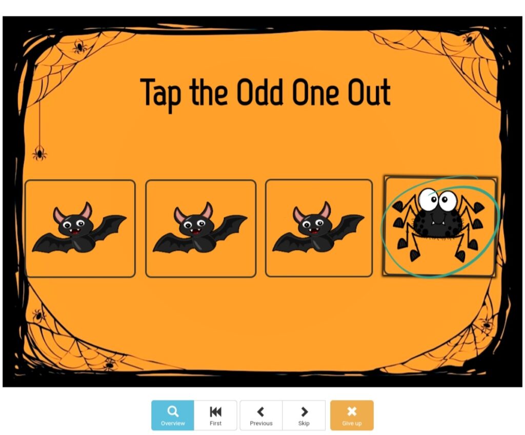 Halloween Odd One Out Boom Cards - Made By Teachers