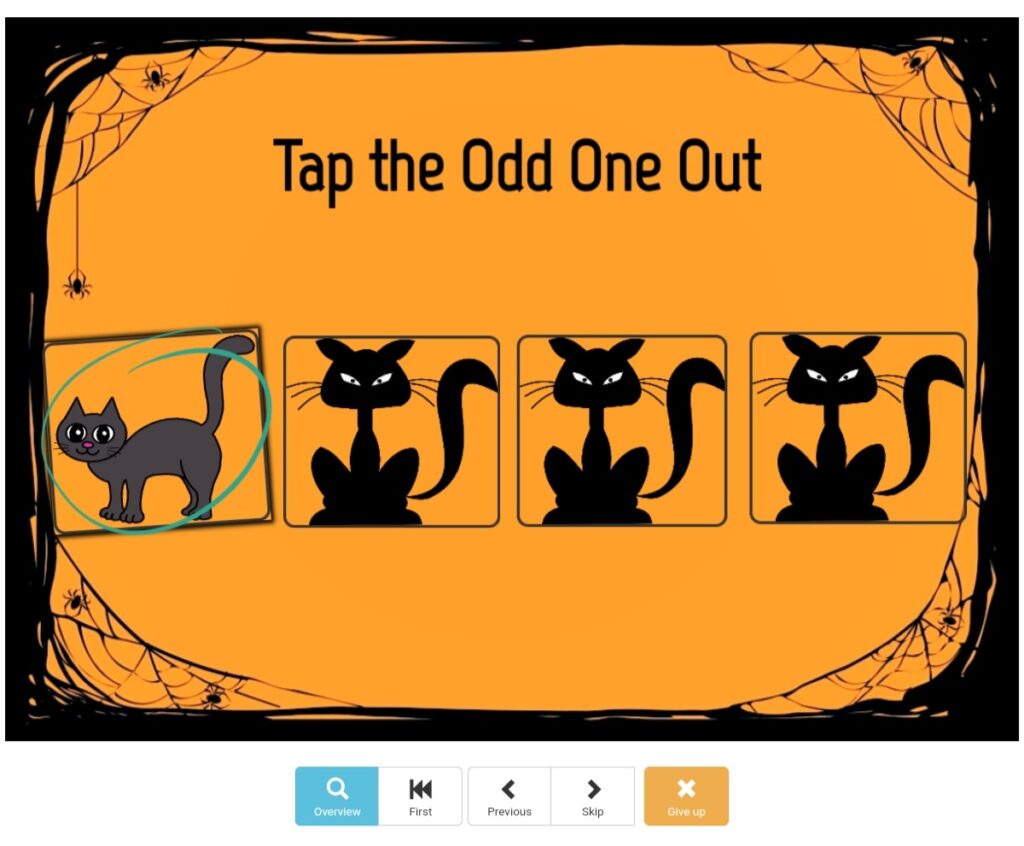 Halloween Odd One Out Boom Cards - Made By Teachers