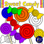 FREEBIE - Sweet Candy Clip Art | Made By Teachers