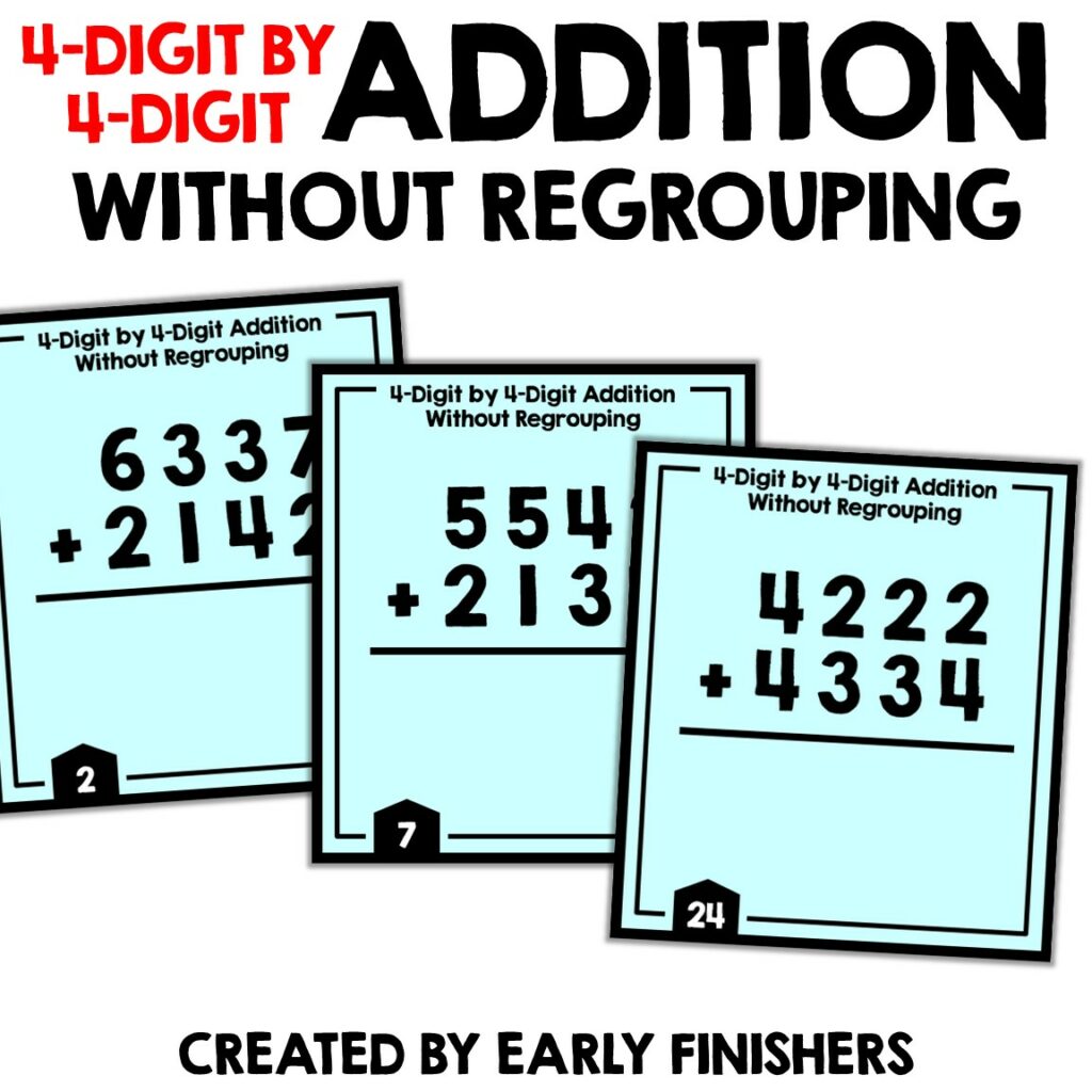 2 Digit By 2 Digit Addition Without Regrouping Made By Teachers