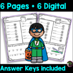 Multiplication Facts 7's -12's | Halloween Jokes | Made By Teachers