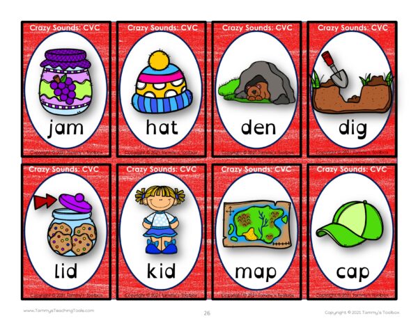Phonemic Awareness Game for Short Vowel Sounds - Made By Teachers