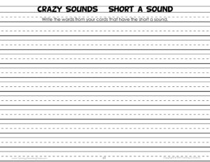 Phonemic Awareness Game for Short Vowel Sounds - Made By Teachers