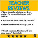 Multiplication Array Task Cards | Halloween Math | Made By Teachers