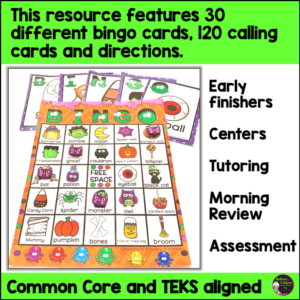 Halloween Bingo - Made By Teachers