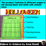 Adding U.S. Money Worksheets | Halloween Math - Made By Teachers